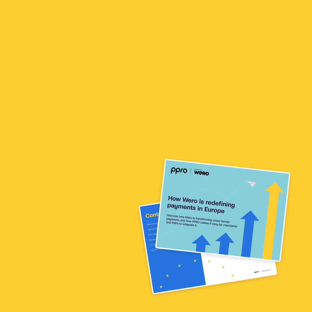 Redefining payments: Your guide to Wero - PPRO